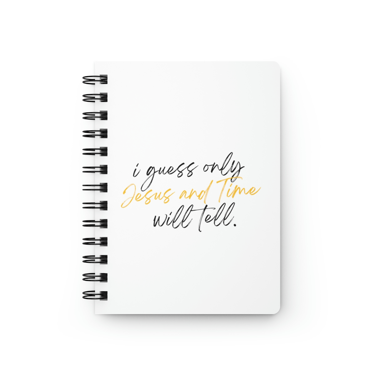 Jesus and Time Spiral Bound Journal - Sundi Jo