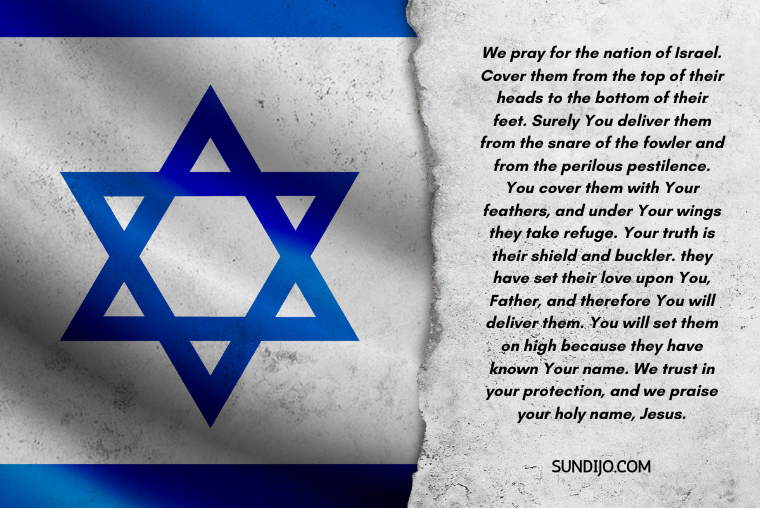 Urgent Prayer for Israel - Sundi Jo